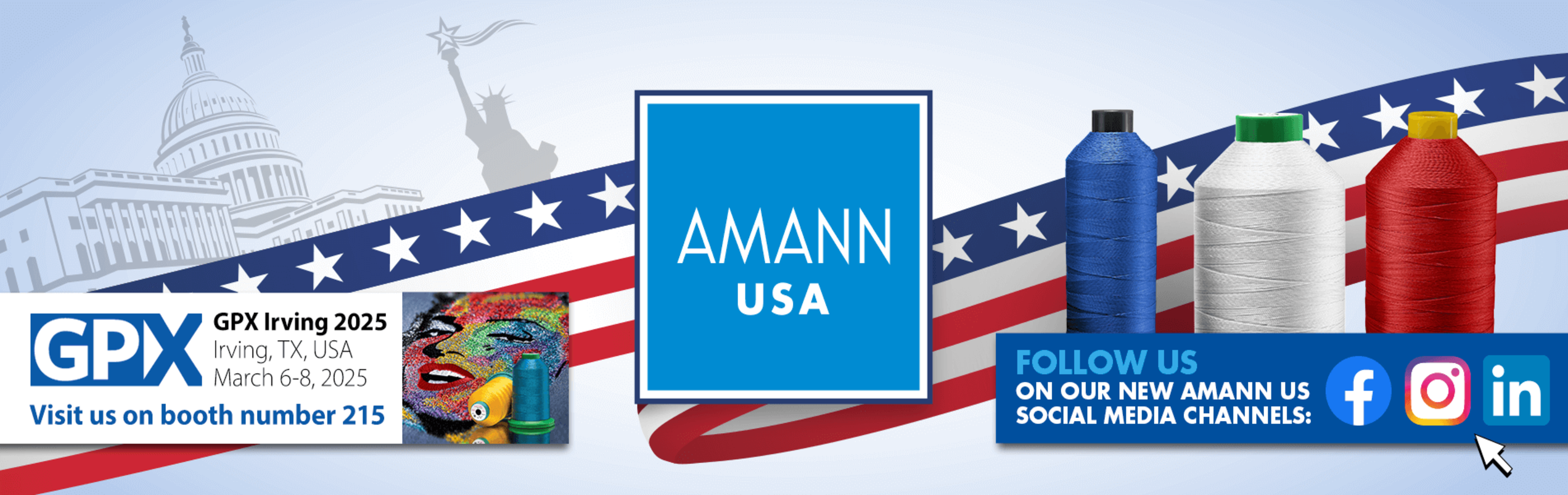 AMANN USA: Premium sewing threads & smart yarns